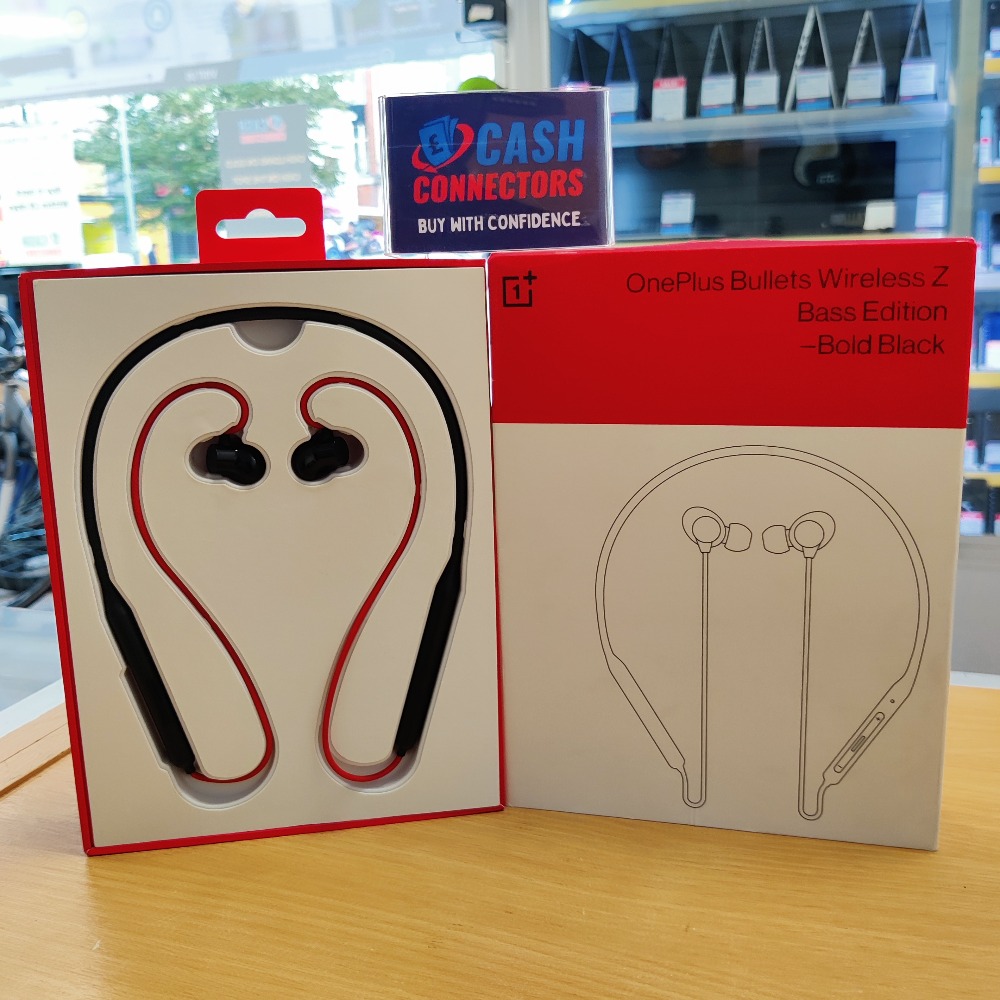 OnePlus Bullets Wireless Z2 E305A Earphones - Black - Own4Less